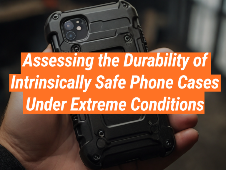 Evaluating Durability of Intrinsically Safe Phone Cases - Intrinsically ...