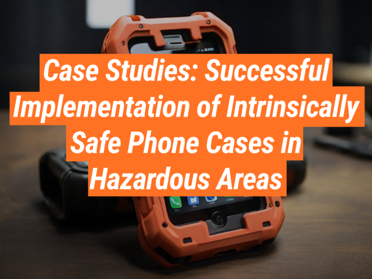 Hazardous Areas: Success with Intrinsically Safe Phone Cases - Intrinsically Safe Store