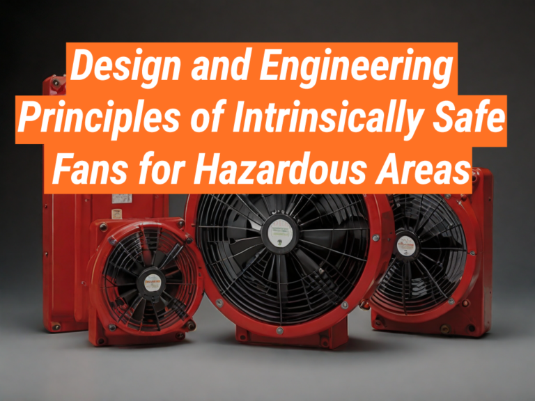 Intrinsically Safe Fans: Design Principles for Hazardous Areas ...