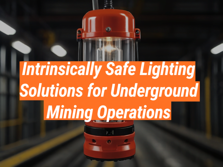Intrinsically Safe Lighting for Underground Mining - Intrinsically Safe ...