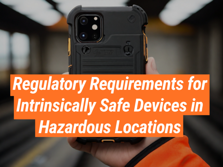 Regulatory Compliance for Safe Devices in Hazardous Locations ...
