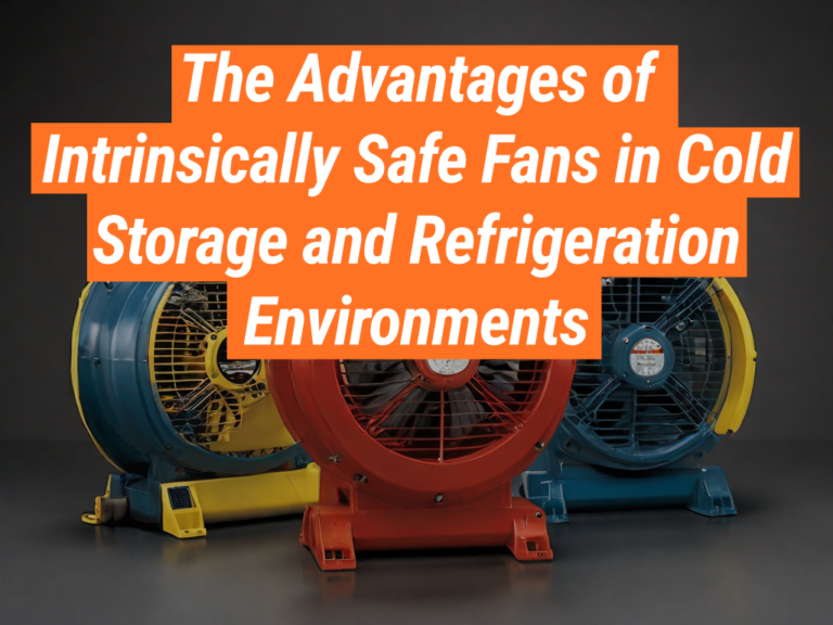 Advantages of Safe Fans in Refrigeration Storage - Intrinsically Safe Store