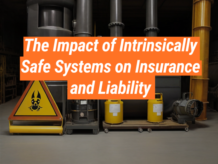 Insurance and Intrinsically Safe Systems: Mitigating Liability Risks ...
