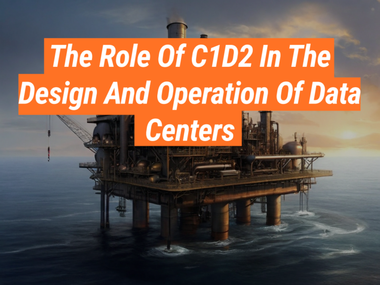 Mastering C1D2 Data Centers: Innovative Design, Efficiency ...