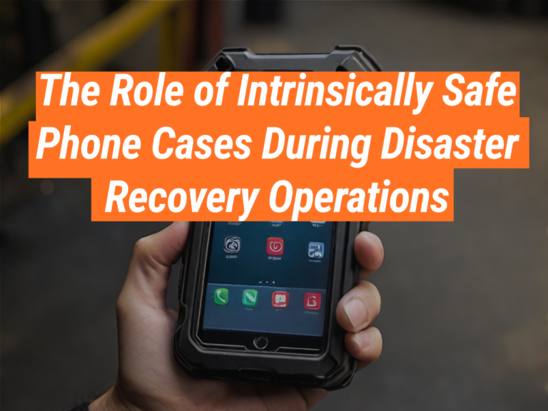 Intrinsically Safe Phone Cases: Disaster Recovery Role - Intrinsically ...