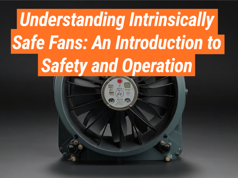 Safe Operation of Intrinsically Safe Fans: An Introduction - Intrinsically Safe Store