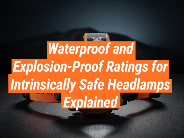Intrinsically Safe Headlamps: Waterproof & Explosion Ratings ...