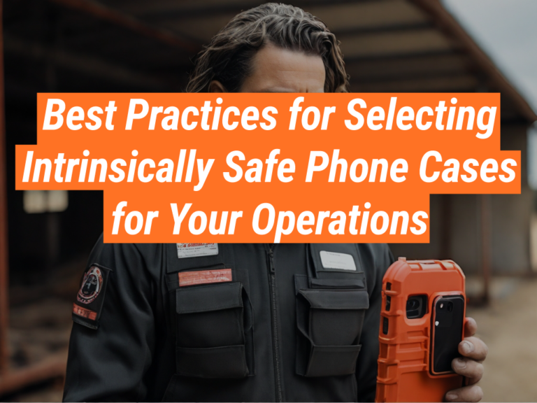 Best Practices: Selecting Intrinsically Safe Phone Cases ...