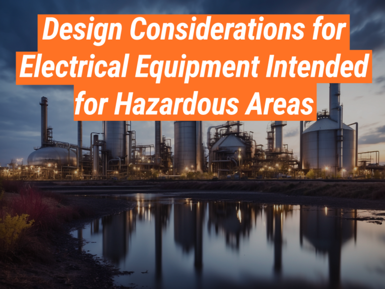 Design Considerations for Electrical Equipment in Hazardous Areas ...