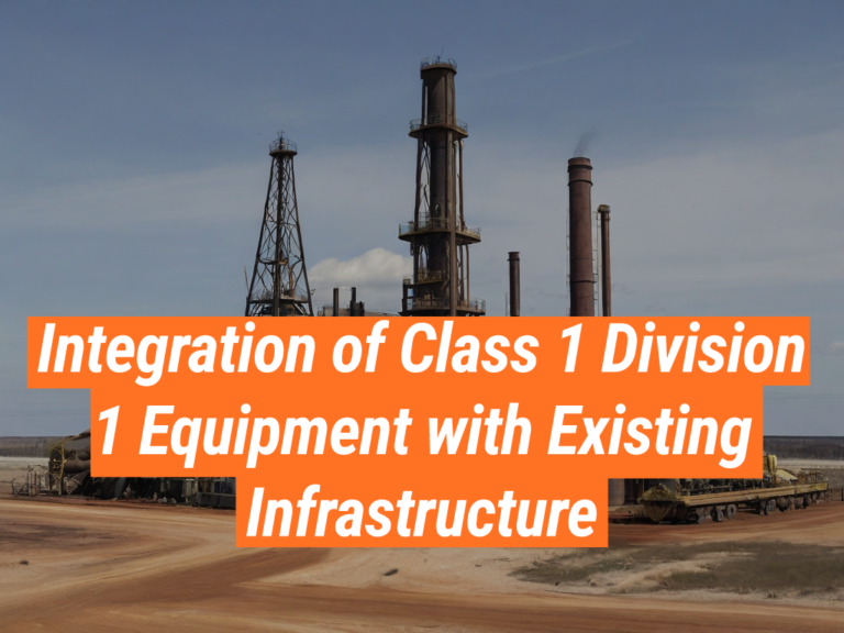 Integration of Class 1 Division 1 Equipment - Intrinsically Safe Store