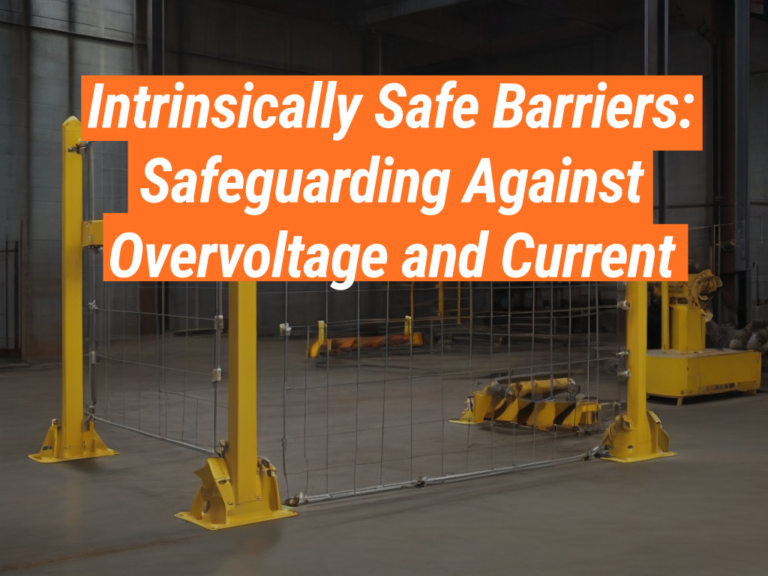 Safety Barriers: Electrical Protection - Intrinsically Safe Store