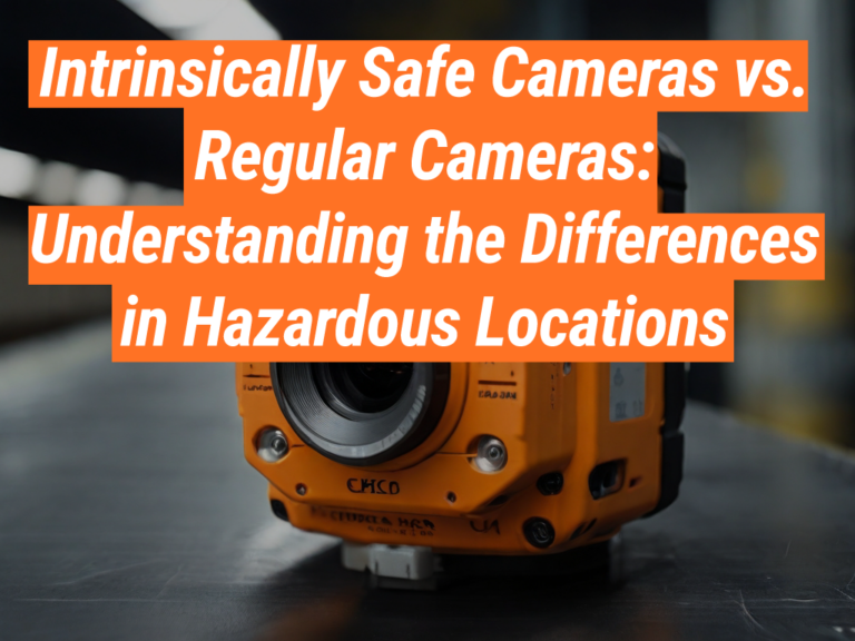 Differences in Camera Types for Hazardous Locations - Intrinsically Safe Store