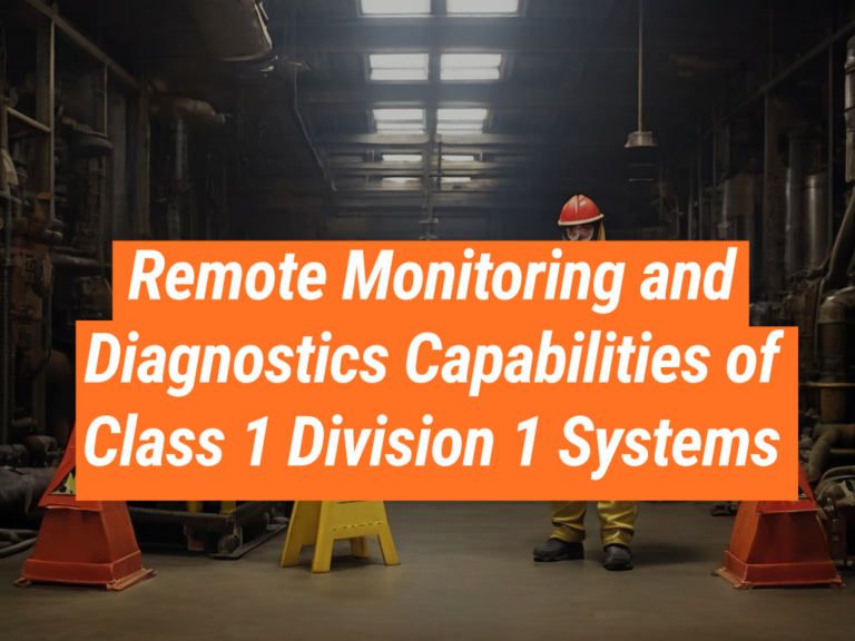 Monitoring for Enhanced Diagnostics with C1D1 Systems - Intrinsically ...