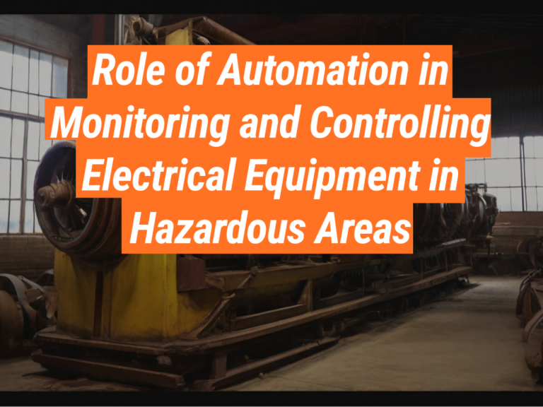 Hazardous Areas: Automation in Electrical Monitoring - Intrinsically ...