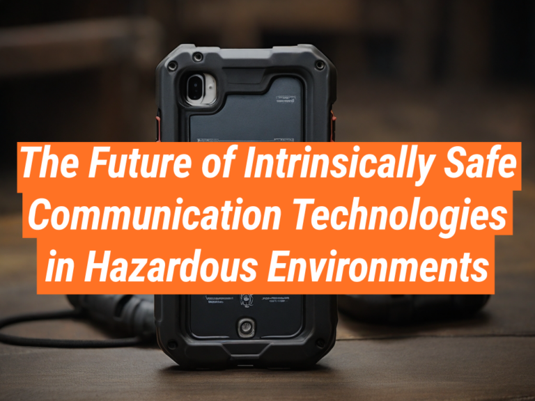 Future of Intrinsically Safe Communication Technologies - Intrinsically ...