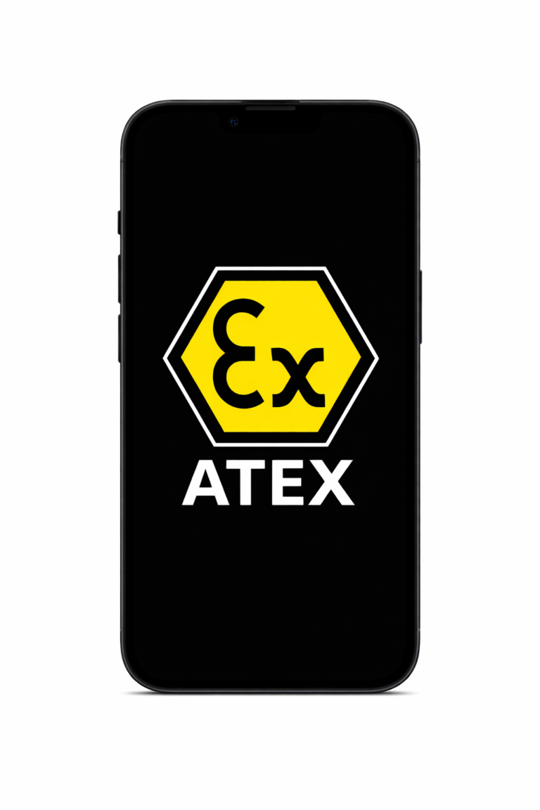 Intrinsically Safe iPhone 17 Case ATEX Zone 2 & Class I Division 2