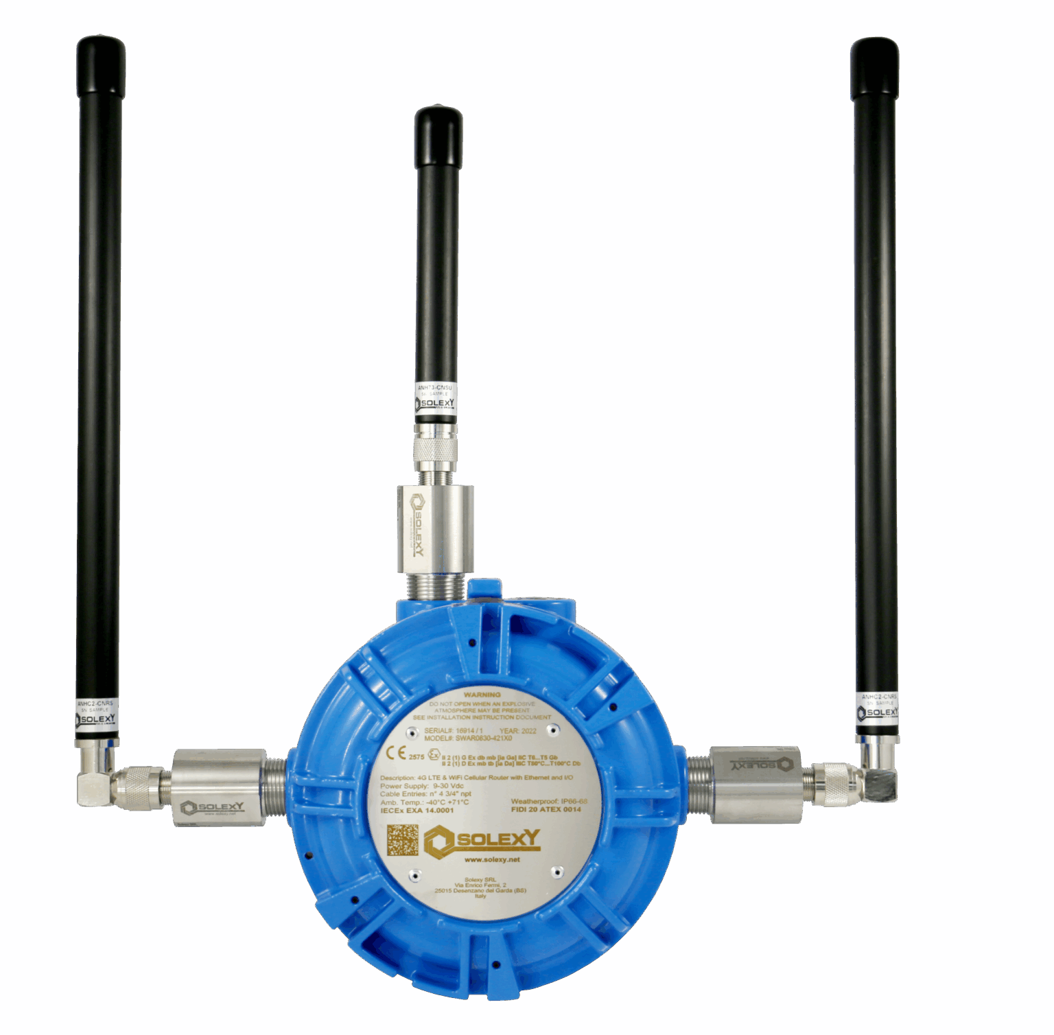 Explosion Proof 5G Router ATEX IECEx Class 1 Division 1 for IoT ...