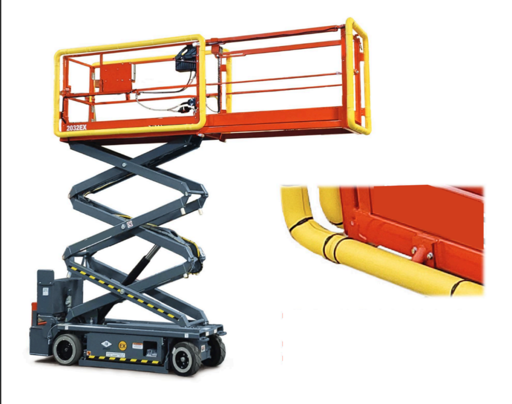 Explosion Proof Scissor Lift for Safe Access - Intrinsically Safe Store