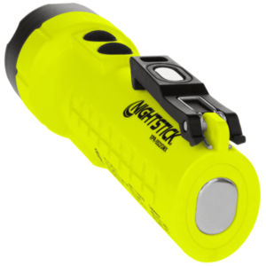Intrinsically Safe Rechargeable Dual-Light Flashlight w/Dual Magnets