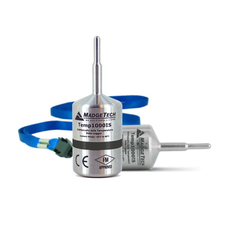 MadgeTech TEMP1000IS Temperature Data Logger - Intrinsically Safe Store