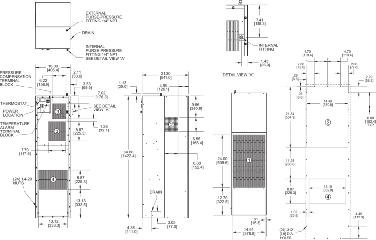 Kooltronic HL56LV Explosion Proof Air Conditioner - Intrinsically Safe ...