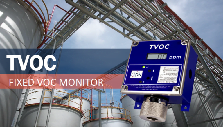 Ion Science TVOC Fixed VOC Monitor - Intrinsically Safe Store