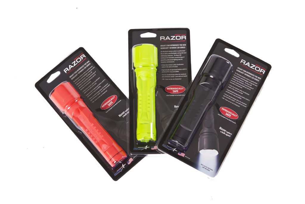Intrinsically Safe Flashlight: Koehler Brightstar Razor Led