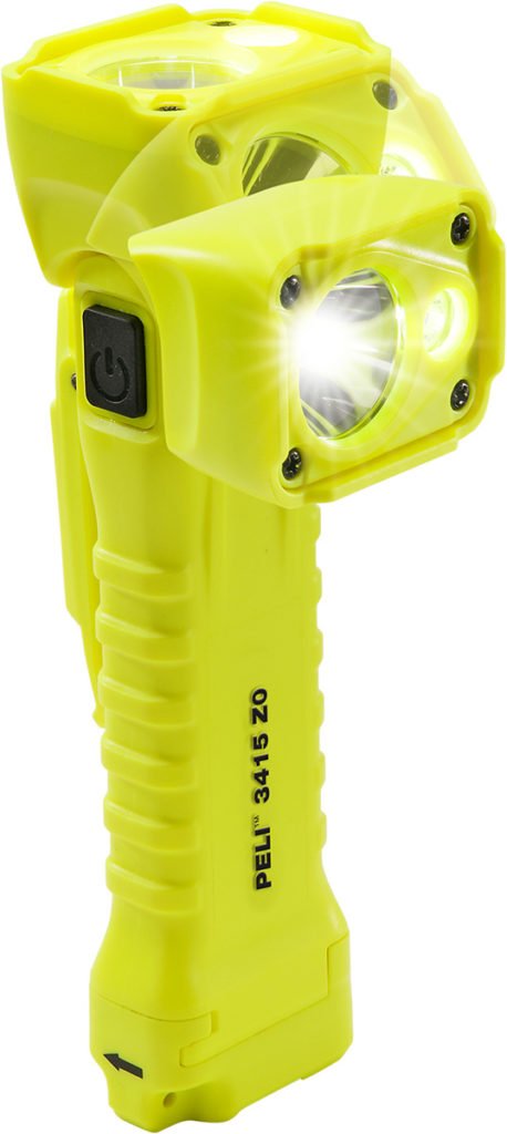 Peli 3415MZ0m Right Angle Flashlight - Intrinsically Safe Store