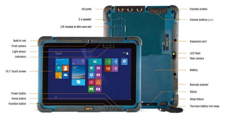 Bartec Agile X NI Tablet - Intrinsically Safe Store