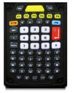 Zebra Omnii XT15 58 Key Keypad - Intrinsically Safe Store